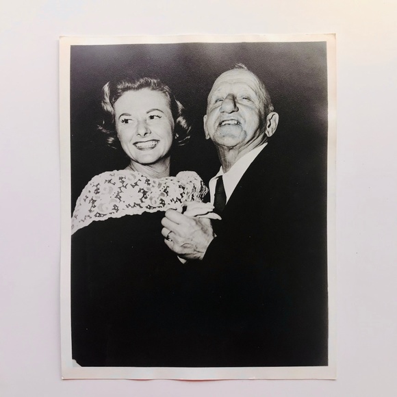 Vintage | Art | Vintage Ingrid Bergman Sidney Bernstein Photo | Poshmark
